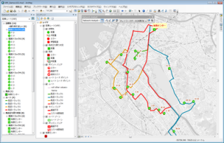 ArcGIS Network Analyst で車両での配送計画を立てよう ―配車ルート解析（VRP）―