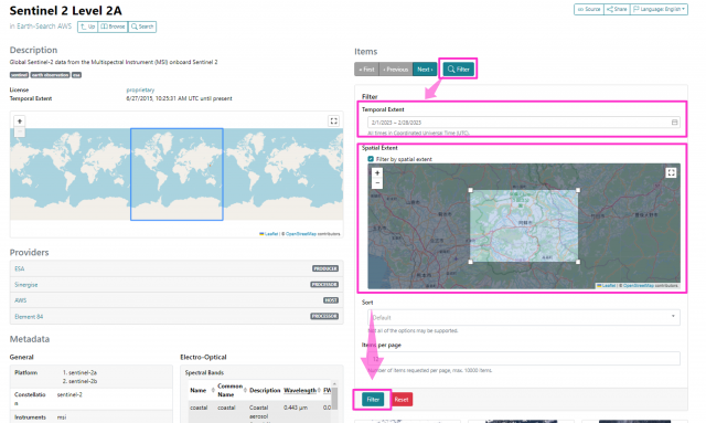 Cloud Optimized GeoTIFF (COG) と Sentinel-2 オープンデータ