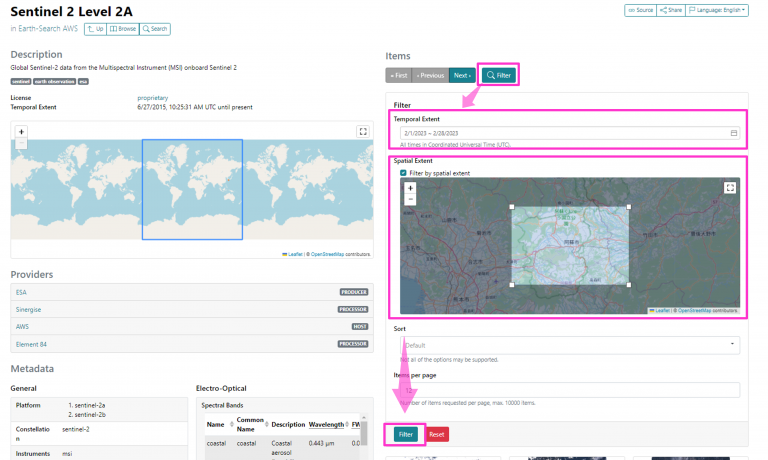 Cloud Optimized GeoTIFF (COG) と Sentinel-2 オープンデータ